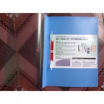 Bìa acco nhựa Plus A4 - Văn phòng phẩm Sơn Ca