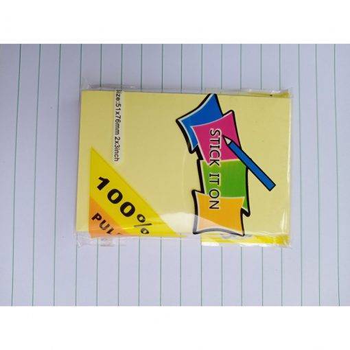 Giấy ghi chú sticky note 3x2 uni-T - Văn phòng phẩm Sơn Ca