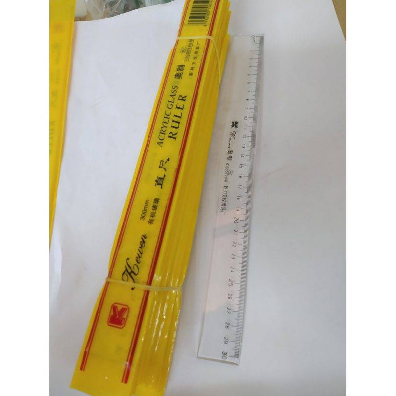 Thước kẻ mica Kewen 30cm - Ruler - Văn phòng phẩm Sơn Ca