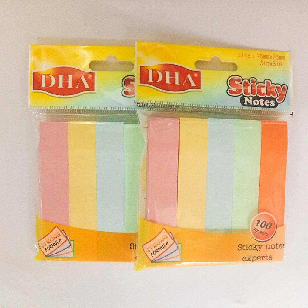 Giấy note 5 màu giấy Pronoti - trình kí - Văn phòng phẩm Sơn Ca