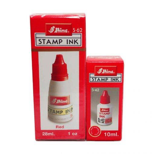 Mực đổ con dấu Shiny mực đóng dấu xanh, đỏ, đen giá rẻ - Sơn Ca