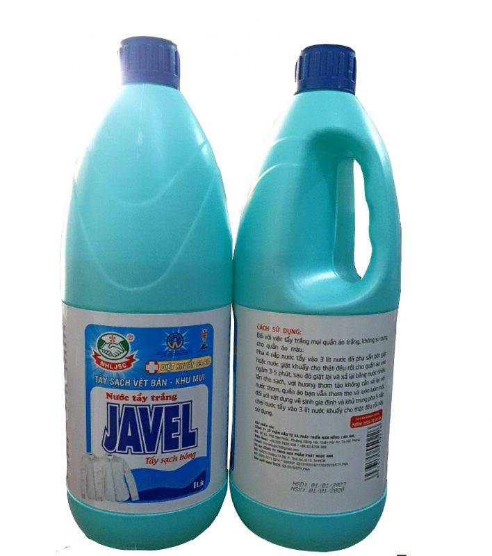 Nước tẩy Javel 1 lít (bleach) - Văn phòng phẩm Sơn Ca