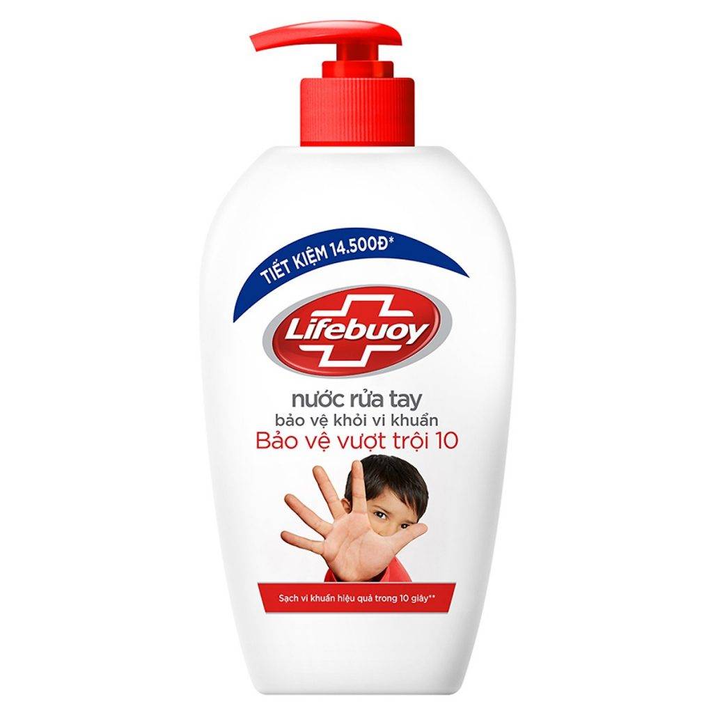 Nước rửa tay Lifebuoy can 4kg - Văn phòng phẩm Sơn Ca