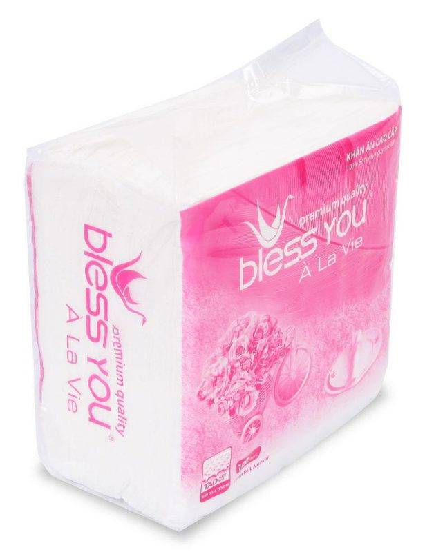 Khăn giấy vuông Bless You (Tissue) - Văn phòng phẩm Sơn Ca