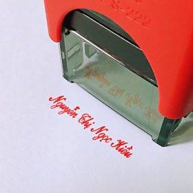 Con Dấu Tên Shiny S222 - Văn phòng phẩm Sơn Ca