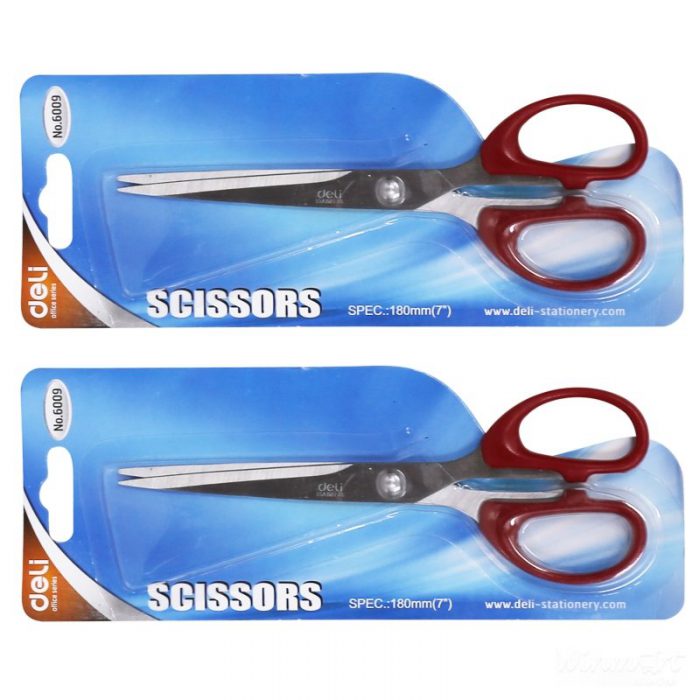 Kéo Deli 6009 (Scissors) - Văn phòng phẩm Sơn Ca
