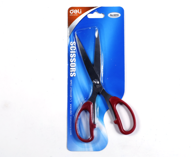 Kéo Deli 6010 (kéo nhựa VP lớn) - Văn phòng phẩm Sơn Ca