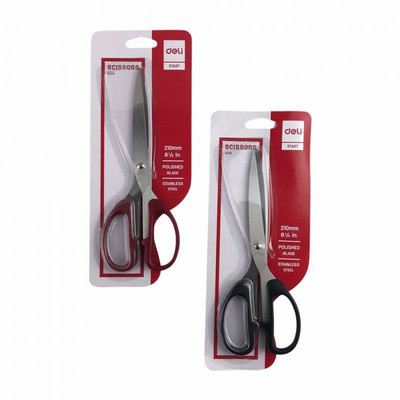 Kéo Deli 6010 (kéo nhựa VP lớn) - Văn phòng phẩm Sơn Ca