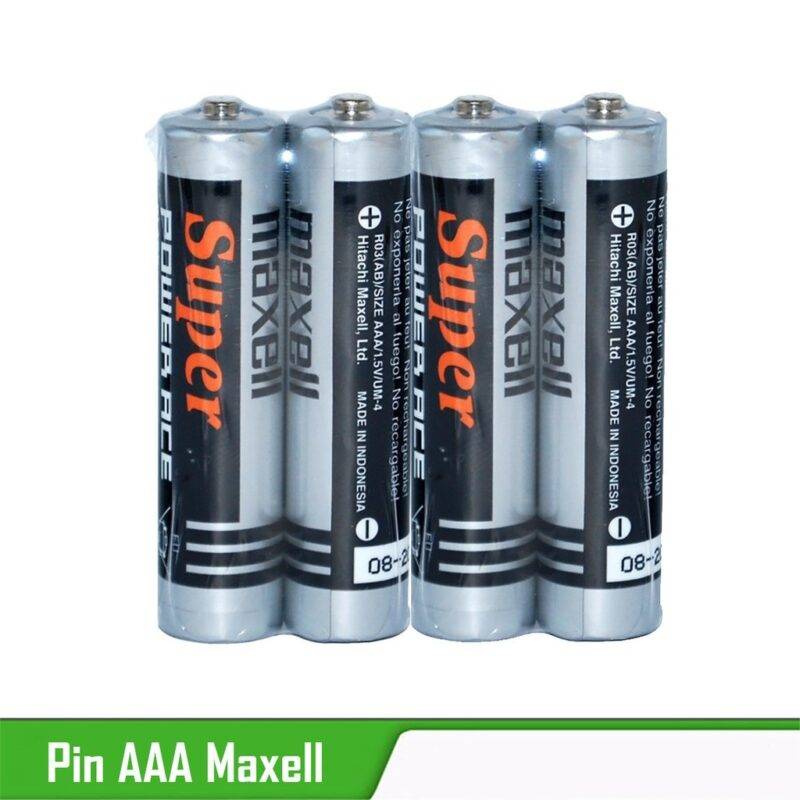 Pin 3A Maxell pin AAA super giá bao nhiêu alkaline giá rẻ tại tphcm
