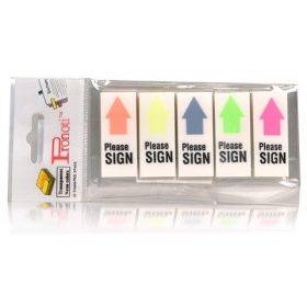 Giấy note trình ký sign here 3M - Văn phòng phẩm Sơn Ca