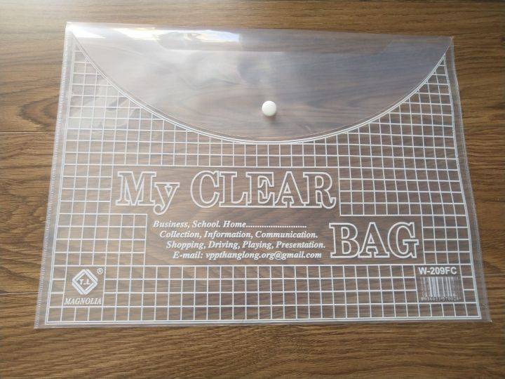 Túi đựng tài liệu CLEAR BAG - Văn phòng phẩm Sơn Ca
