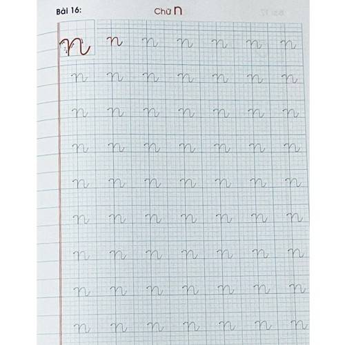 Vở luyện viết cho bé chuẩn bị vào lớp 1 - Văn phòng phẩm Sơn Ca