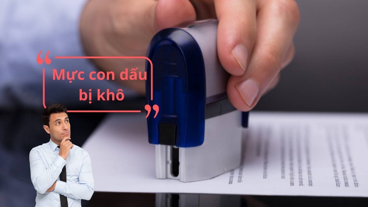 Hộp mực đóng dấu và những thắc mắc thường gặp - VPP Sơn Ca
