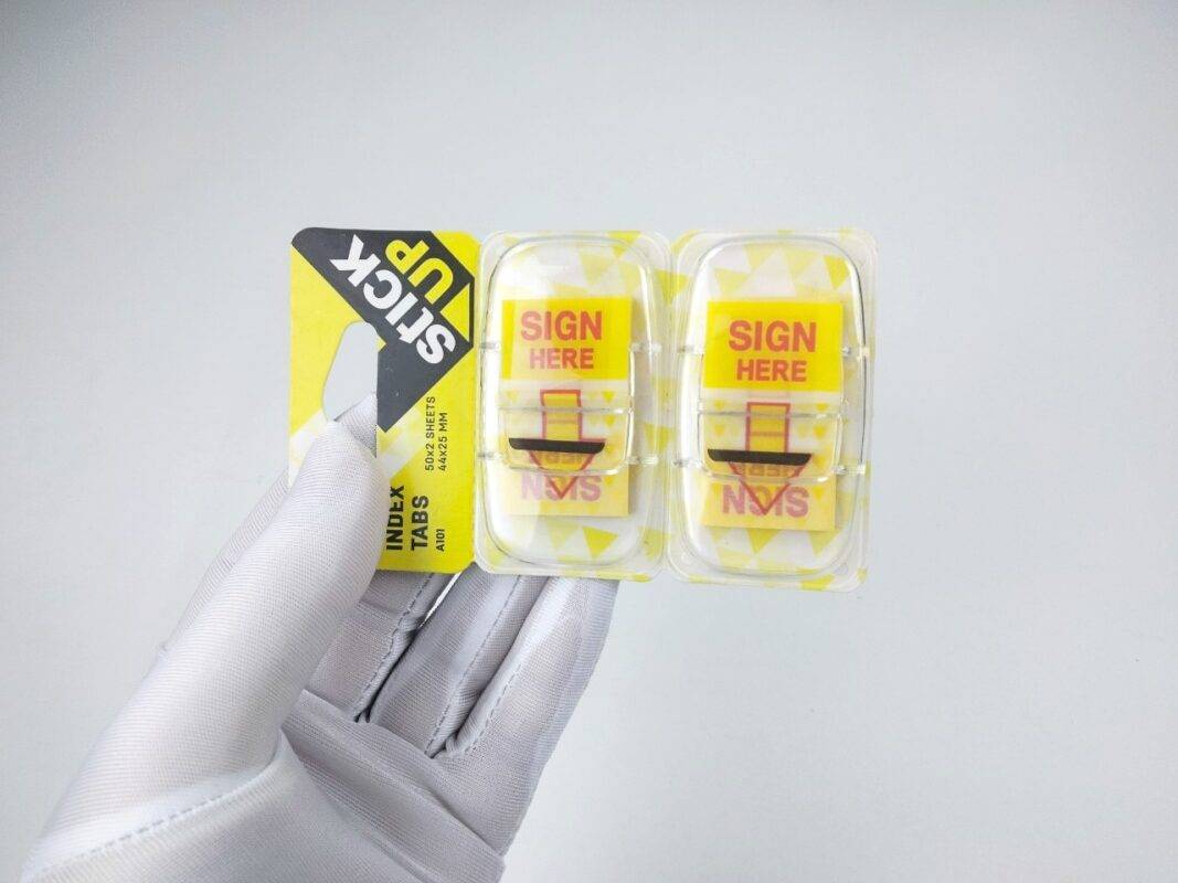 Giấy Note Sign Here Deli - Văn phòng phẩm Sơn Ca