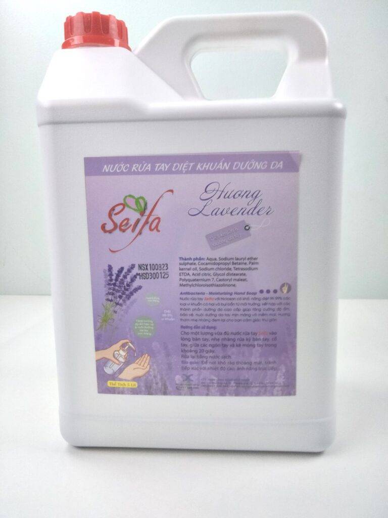 Nước rửa tay Seifa 5L - Văn phòng phẩm Sơn Ca